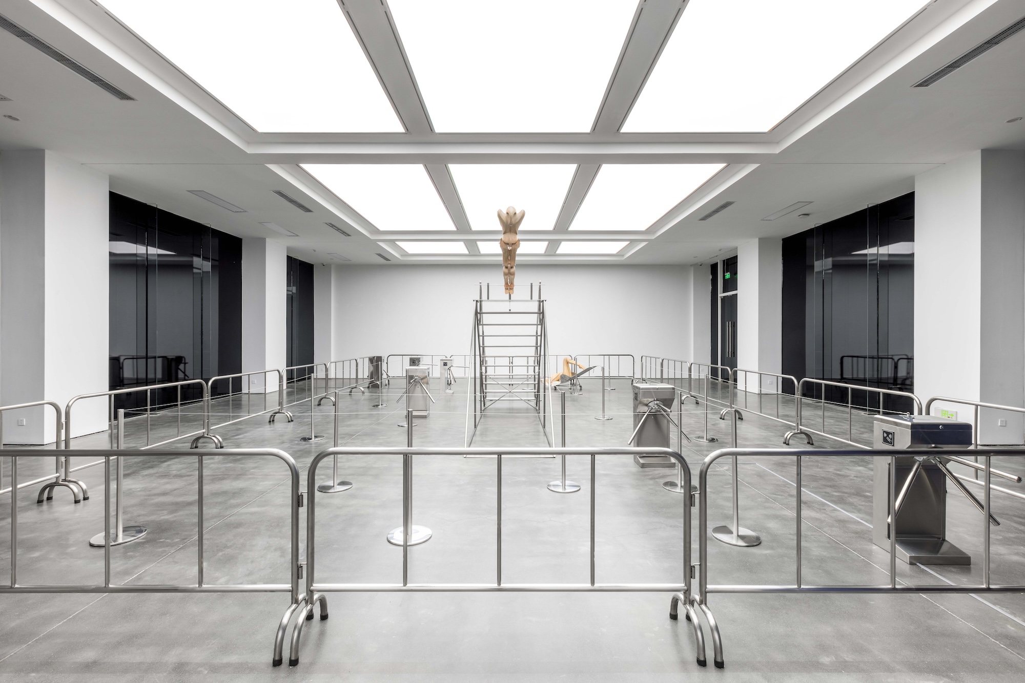 Installation view of 'Liao Wen_ Trust Fall', 22 March - 15 June 2025. Photo by Yang Hao ...