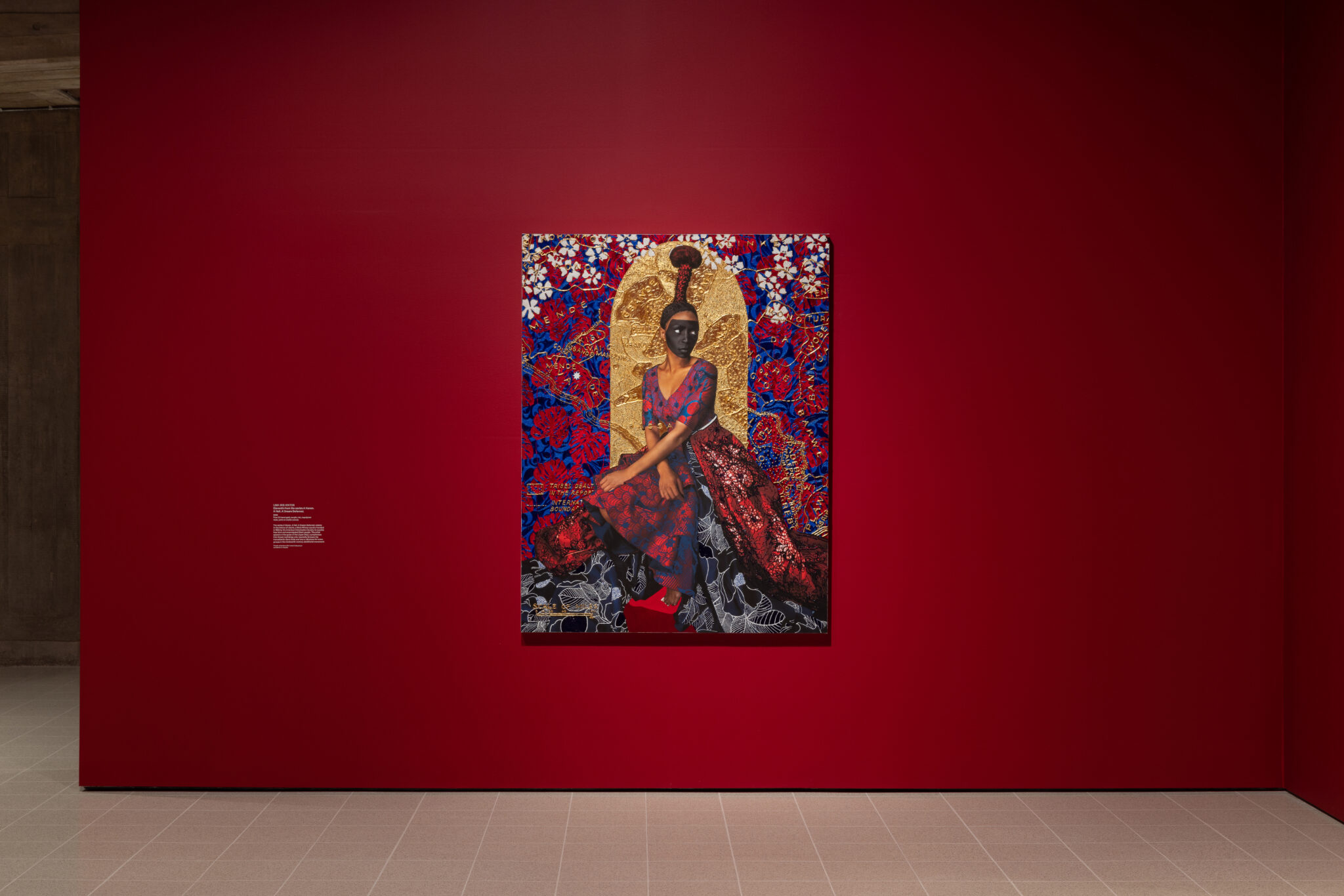 Installation view of Lina Iris Viktor, Eleventh, 2018 In the Black ...