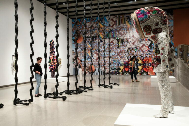 Installation-view-of-Nick-Cave-works-In-the-Black-Fantastic-at-Hayward ...