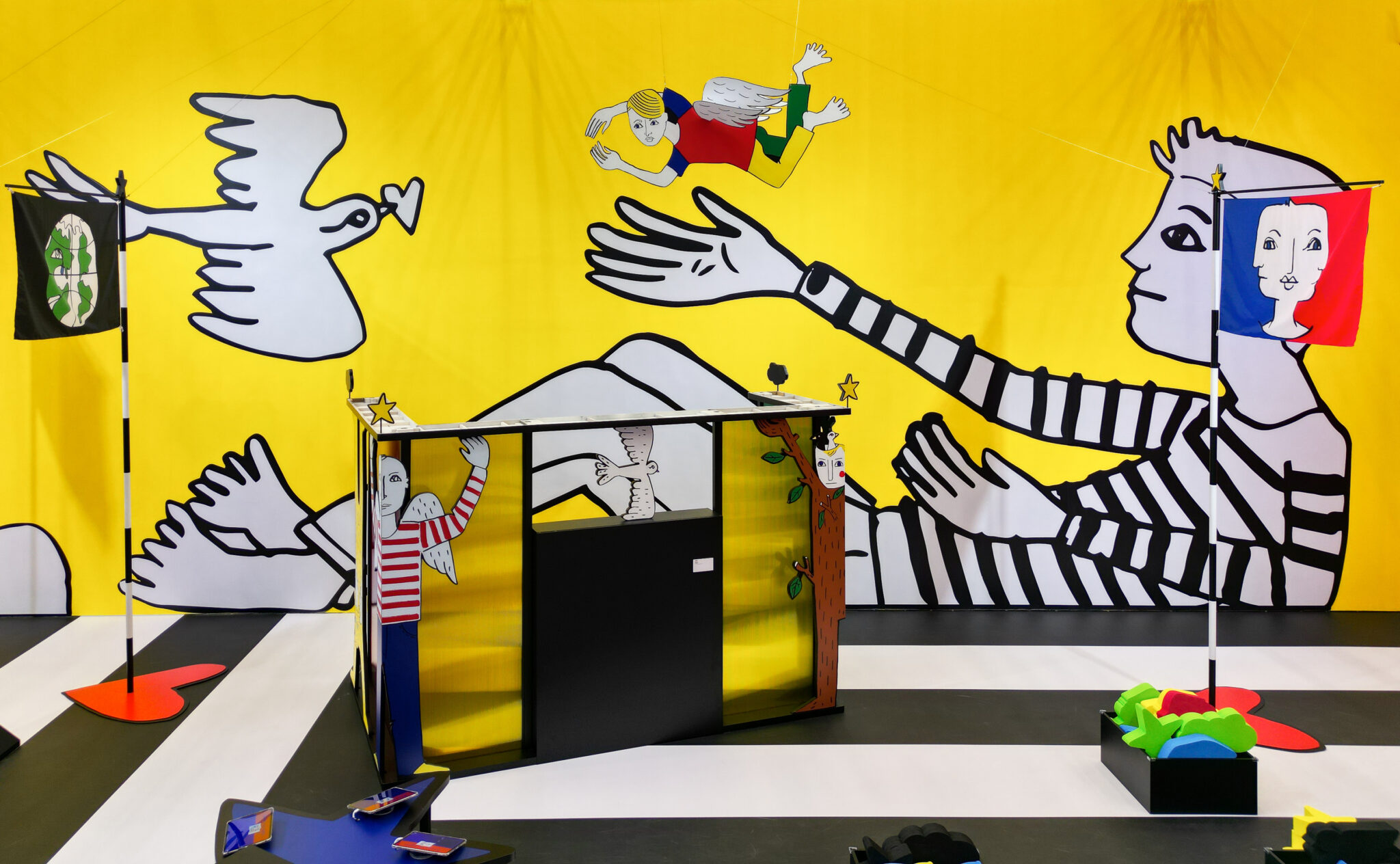 Jean-Charles de Castelbajac "The People of Tomorrow" for Centre ...