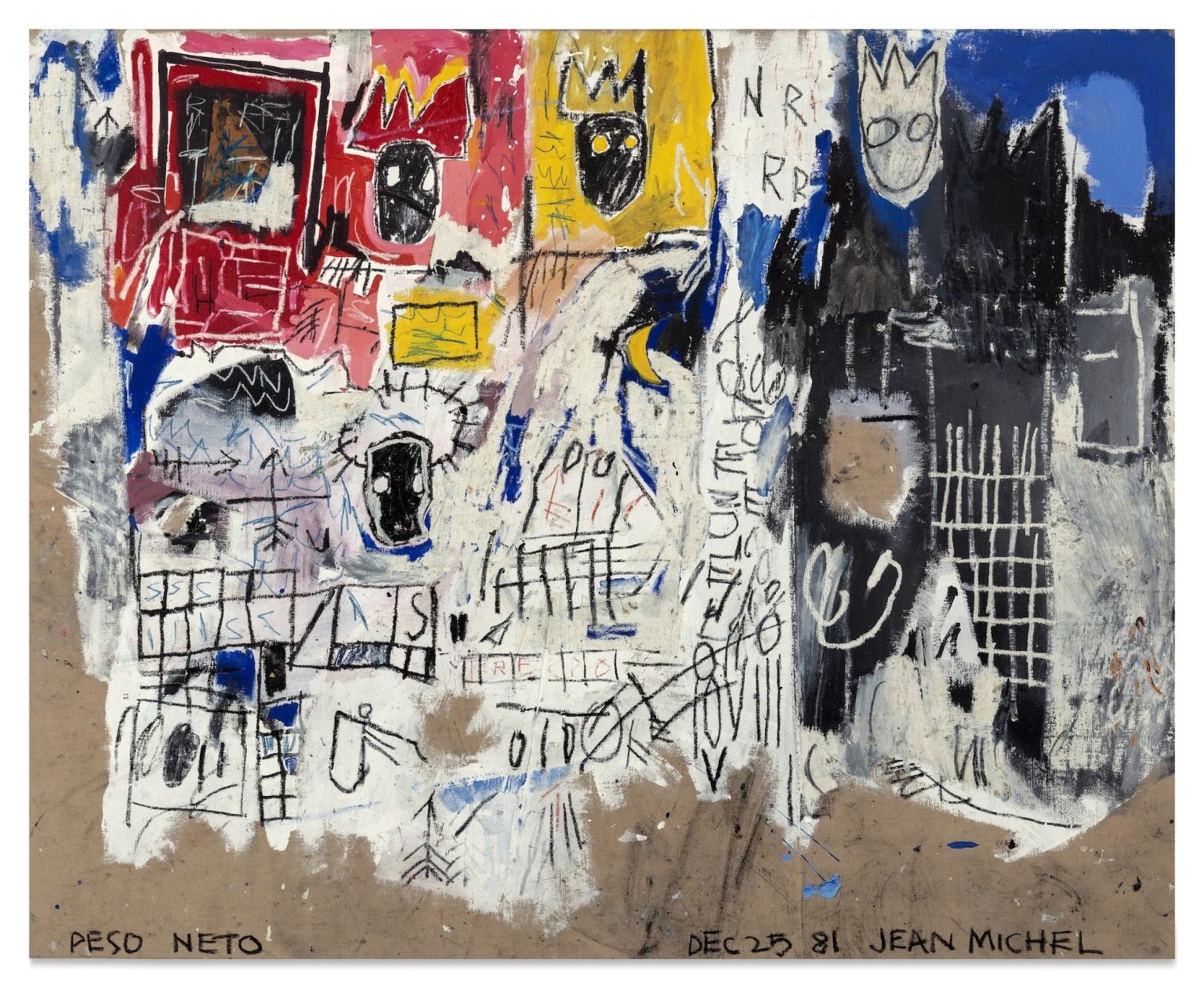 Jean-Michel Basquiat’s Crowns (Peso Neto)To Star in Sotheby’s ...