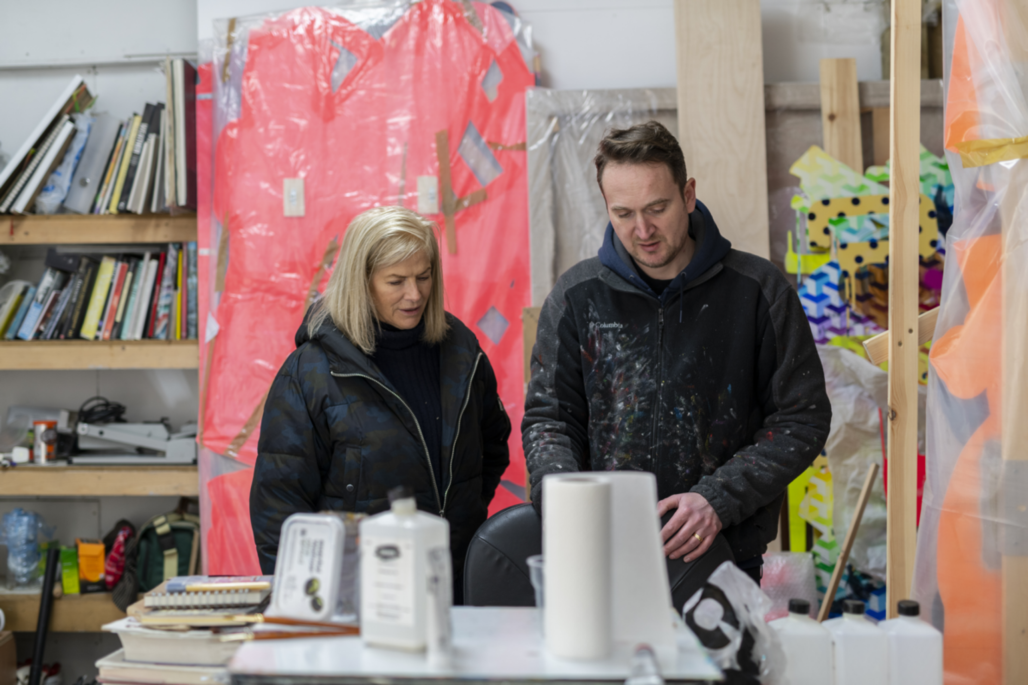 Jennifer Guerrini Maraldi on a studio visit with Ralph Anderson, whose ...