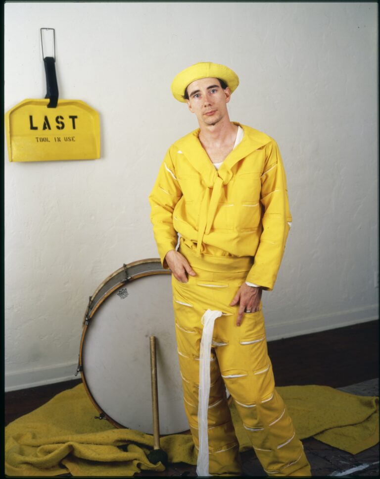 Jim McHugh portrait of Mike Kelley as The Banana Man, c.1983. Photo ...