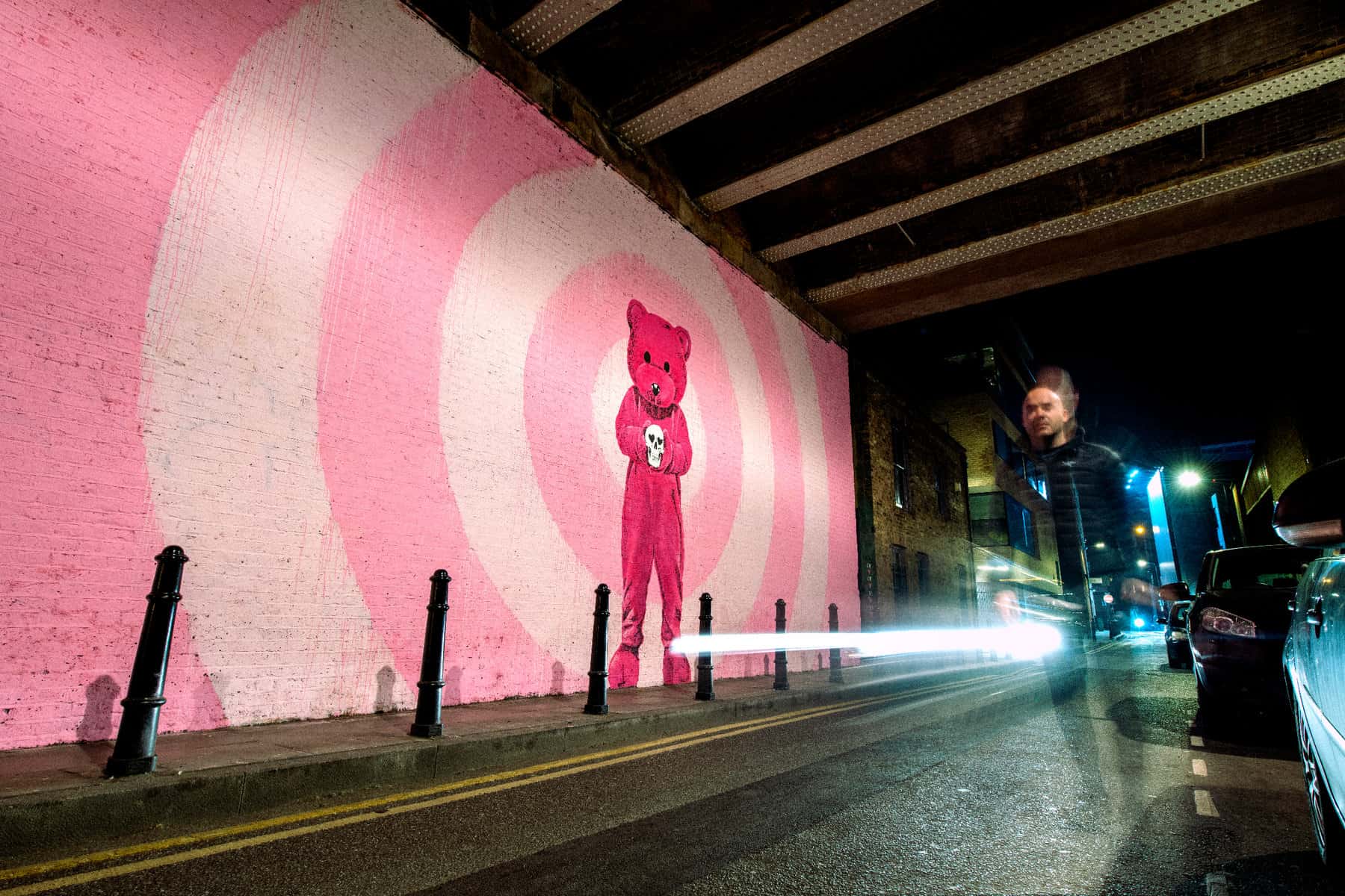 MEET THE ARTIST INSIDE THE PINK BEAR - FAD Magazine