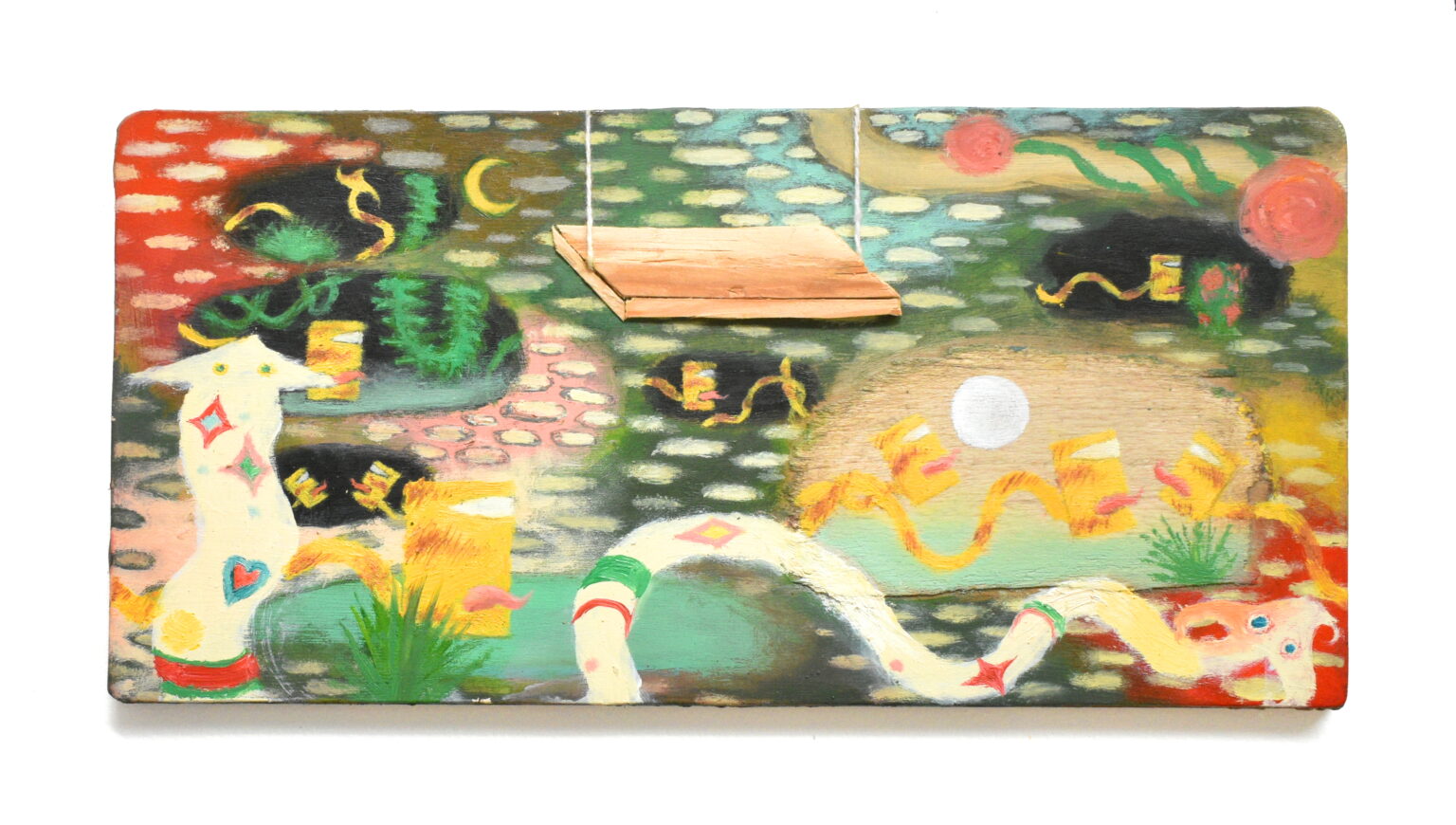 Alice Walter, Childs Play, 2022, mixed media, 16 cm x 32 cm Courtesy ...