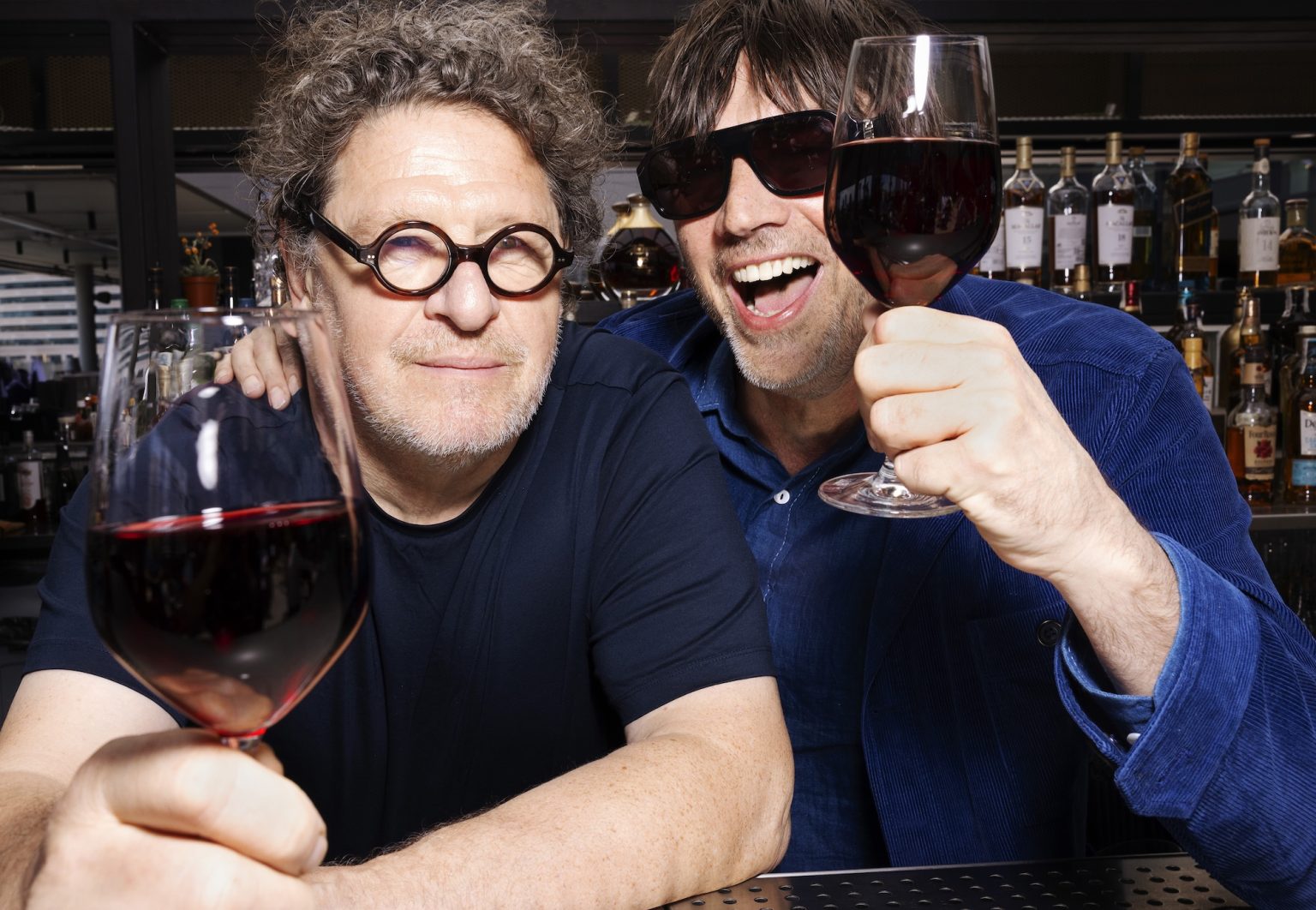 Marco Pierre White and Alex James -Rankin- courtesy of P&O RC2463_P&O ...