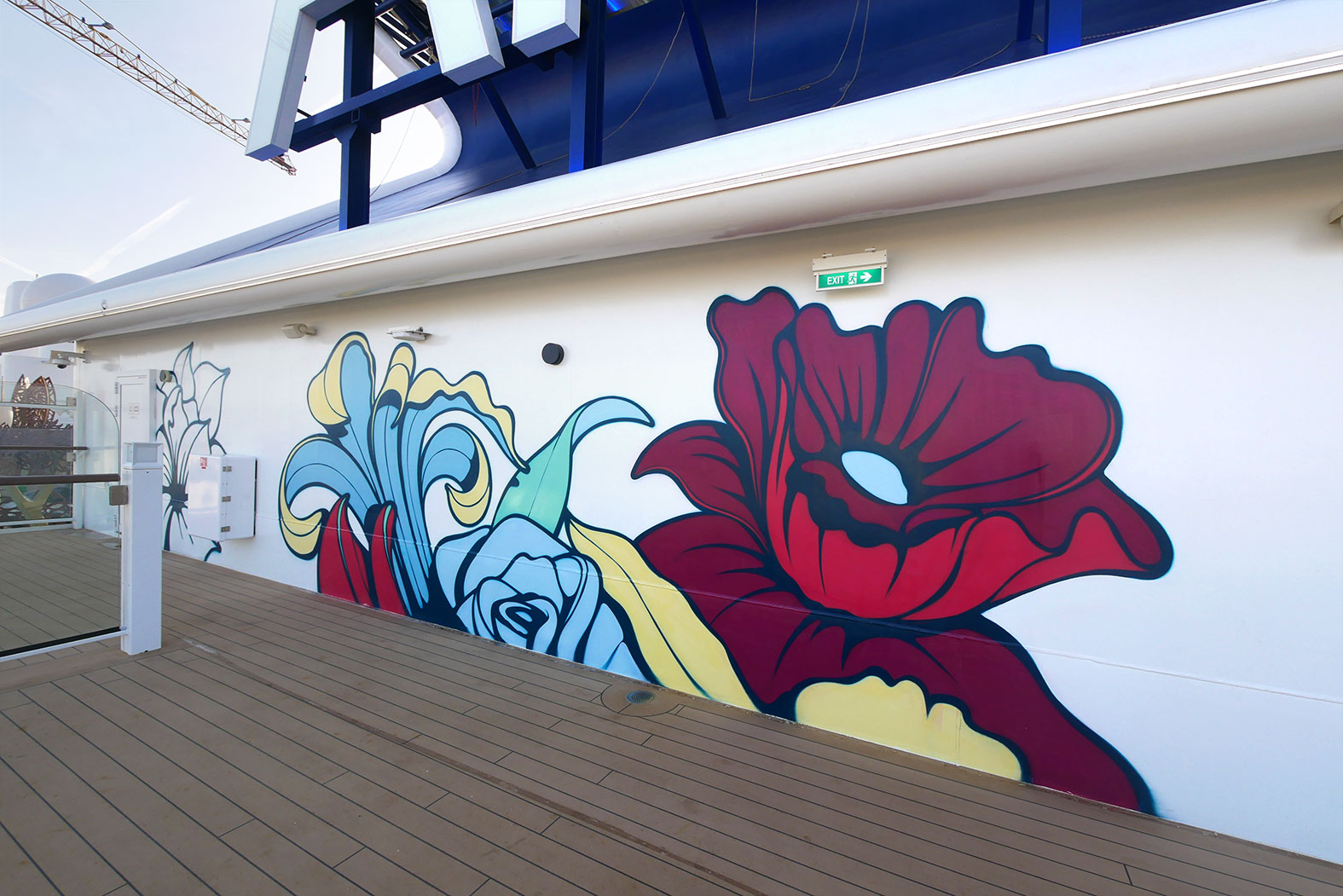 French street artist Nerone creates two massive 1900+ sqft artworks for ...