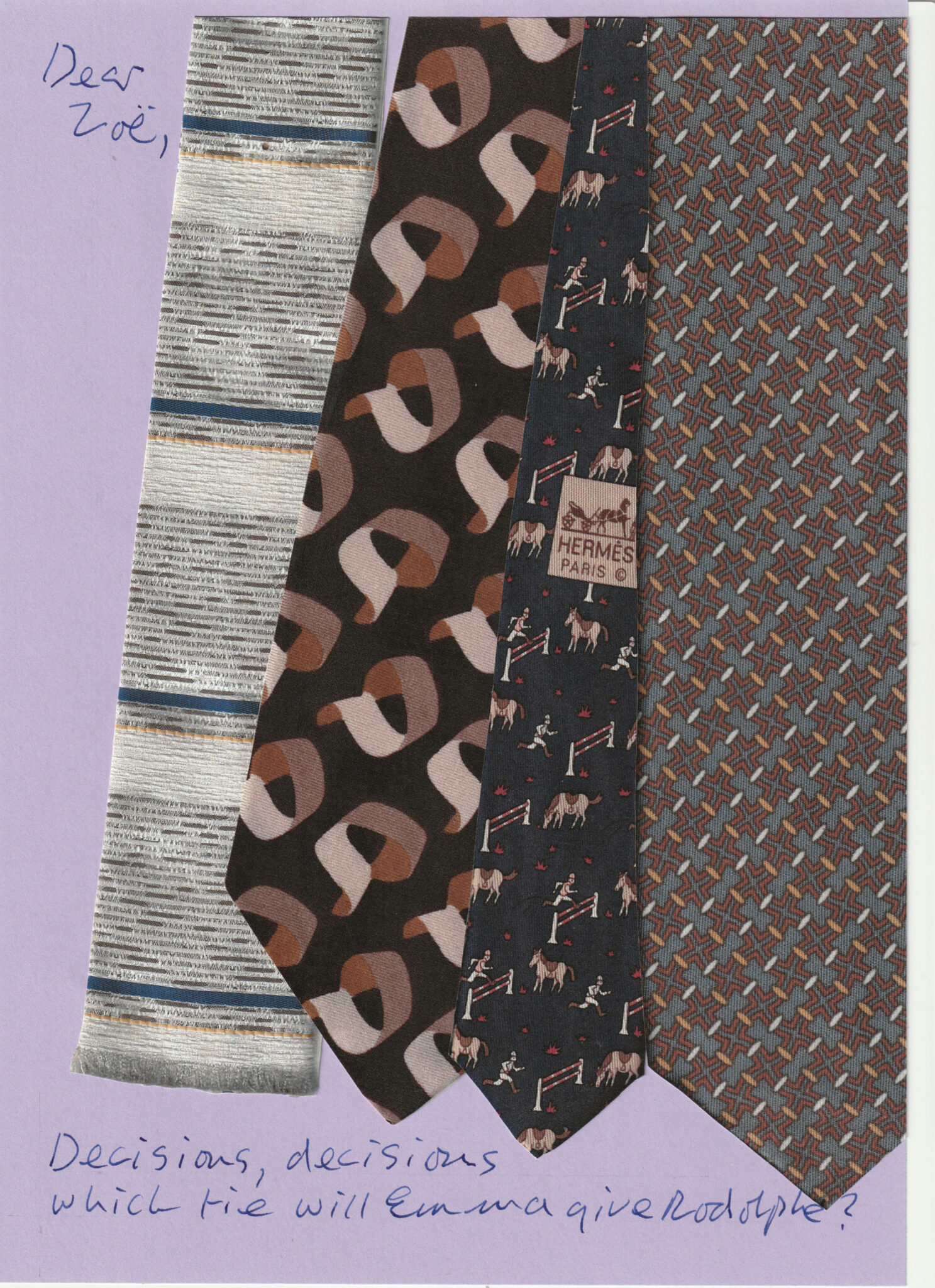 Marc Camille Chaimowicz Dear Zoë (Emma Bovary collages) March 17th 2022 ...