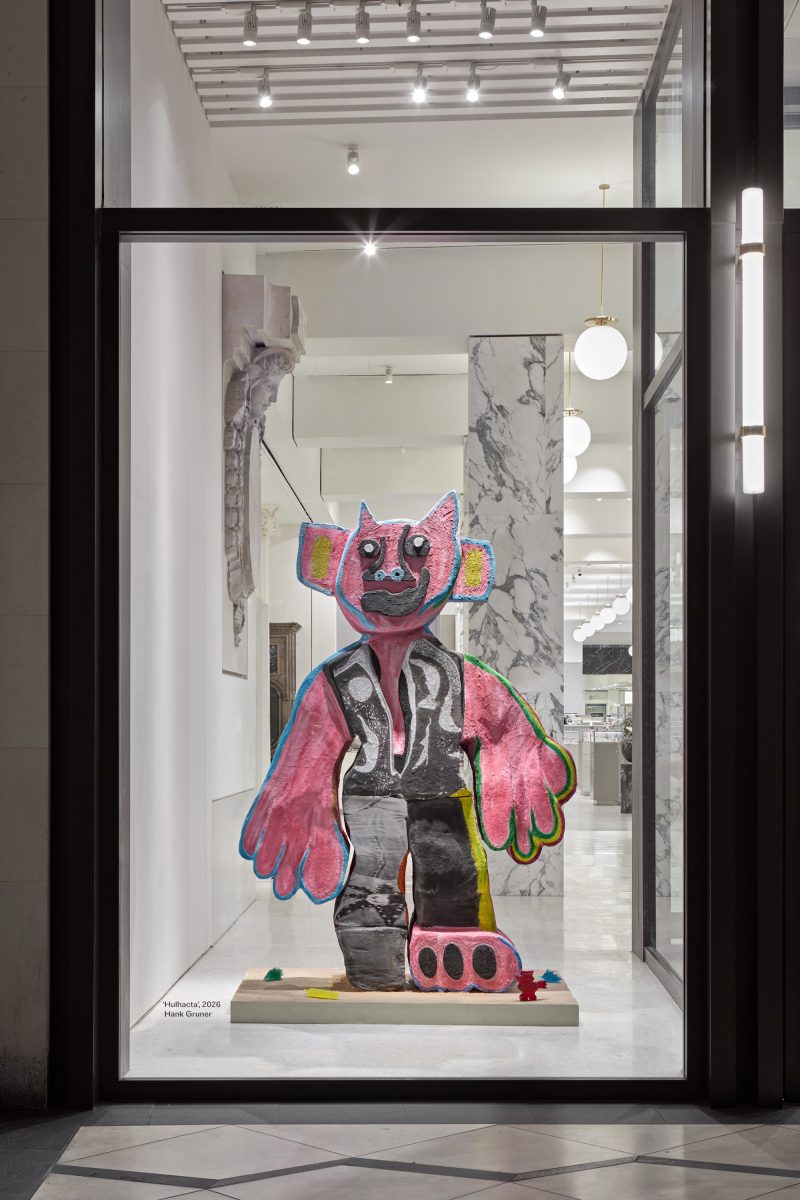 Hank Grüner Transforms Selfridges Art Block with Mythic Installation ...