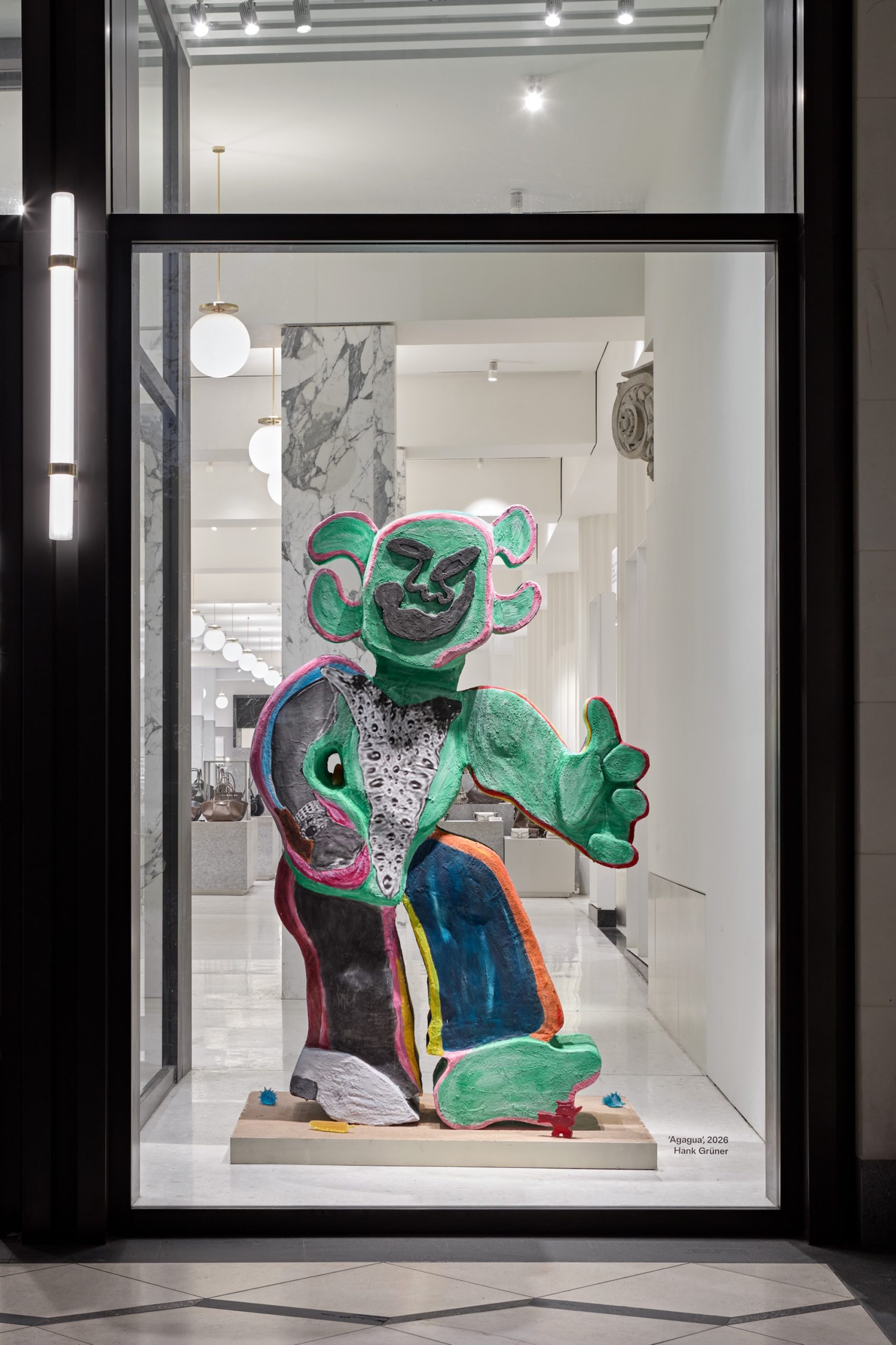 Hank Grüner Transforms Selfridges Art Block with Mythic Installation ...
