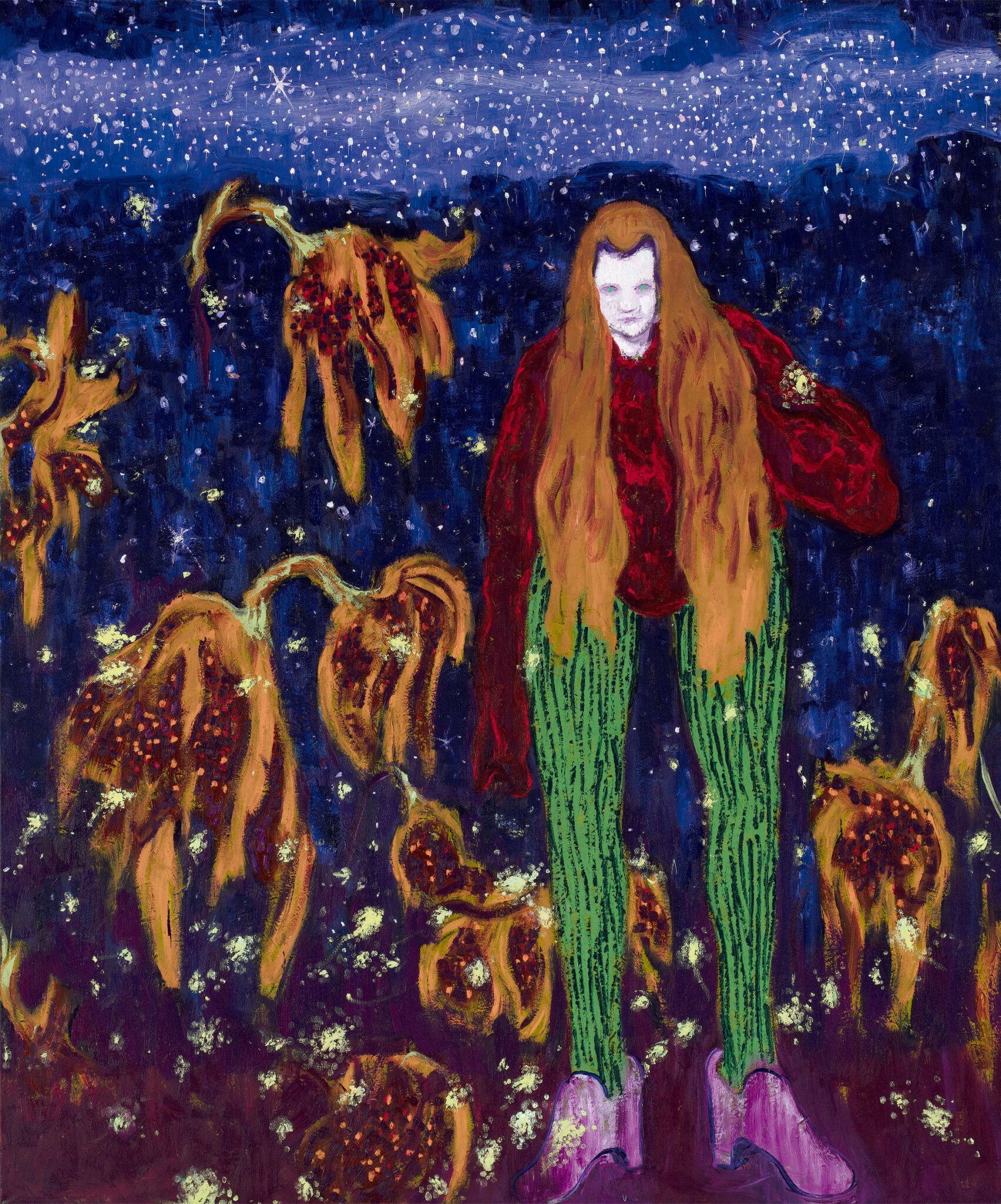 Omar-El-Lahib-Weddings-2022-Oil-on-canvas-190-x-160cm. - FAD Magazine