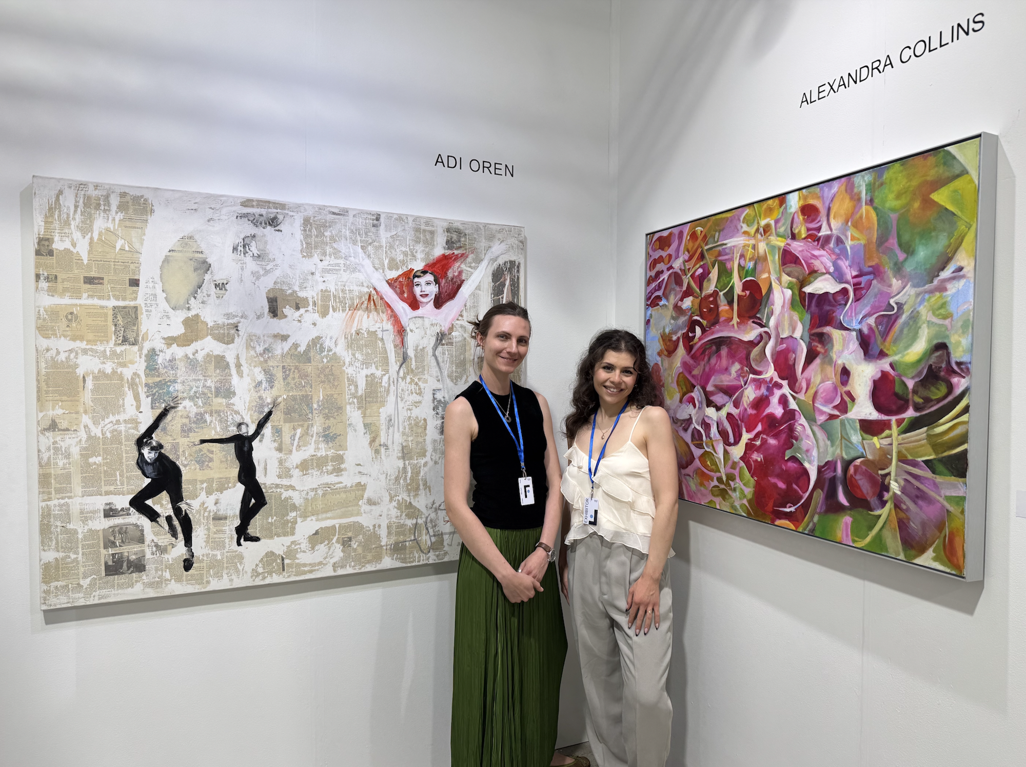 Open Call awardees Adi Oren and Alexandra Collins, both New York-based ...