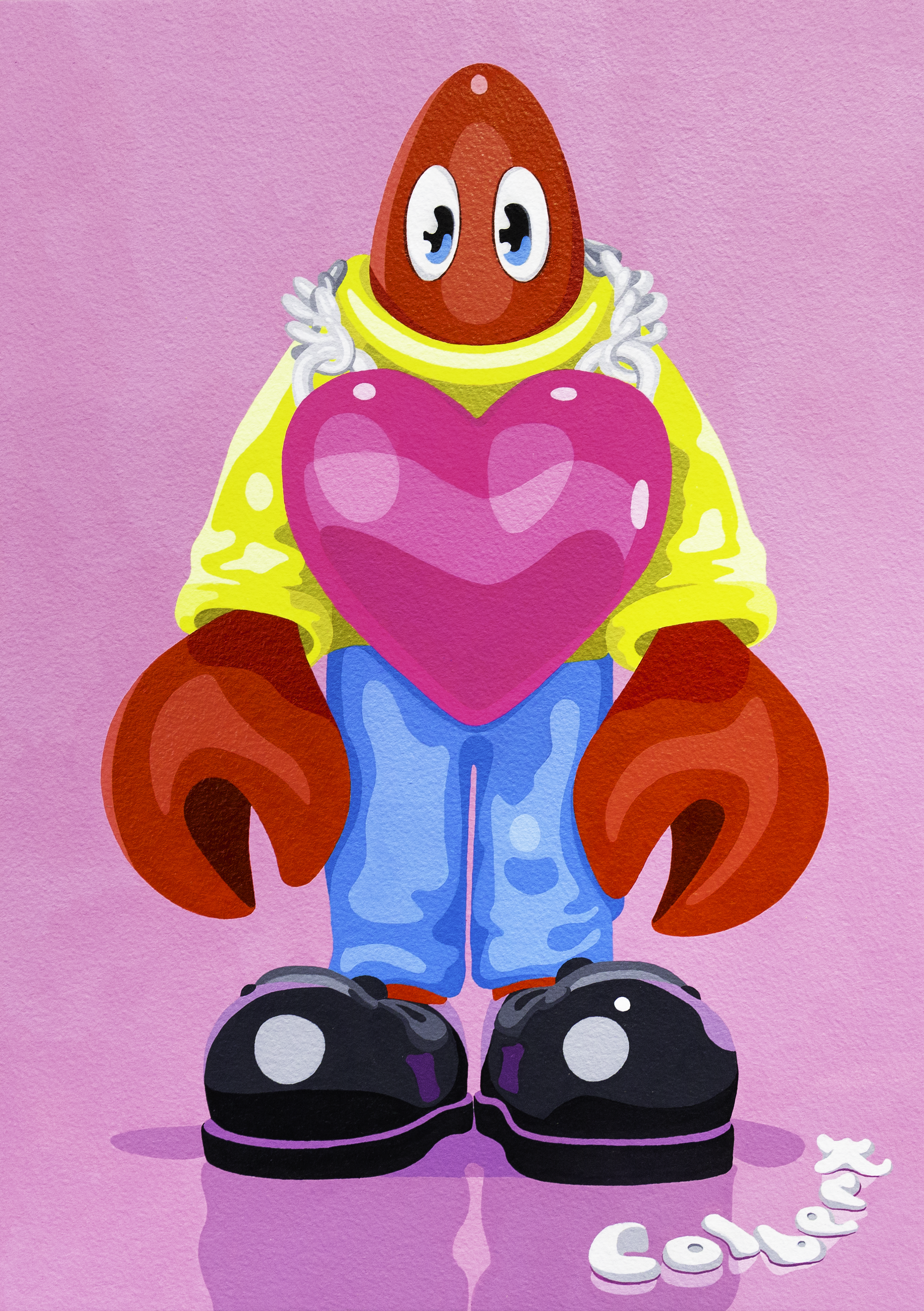 Philip Colbert “the godson of Andy Warhol” BIG exhibition of BIG ...