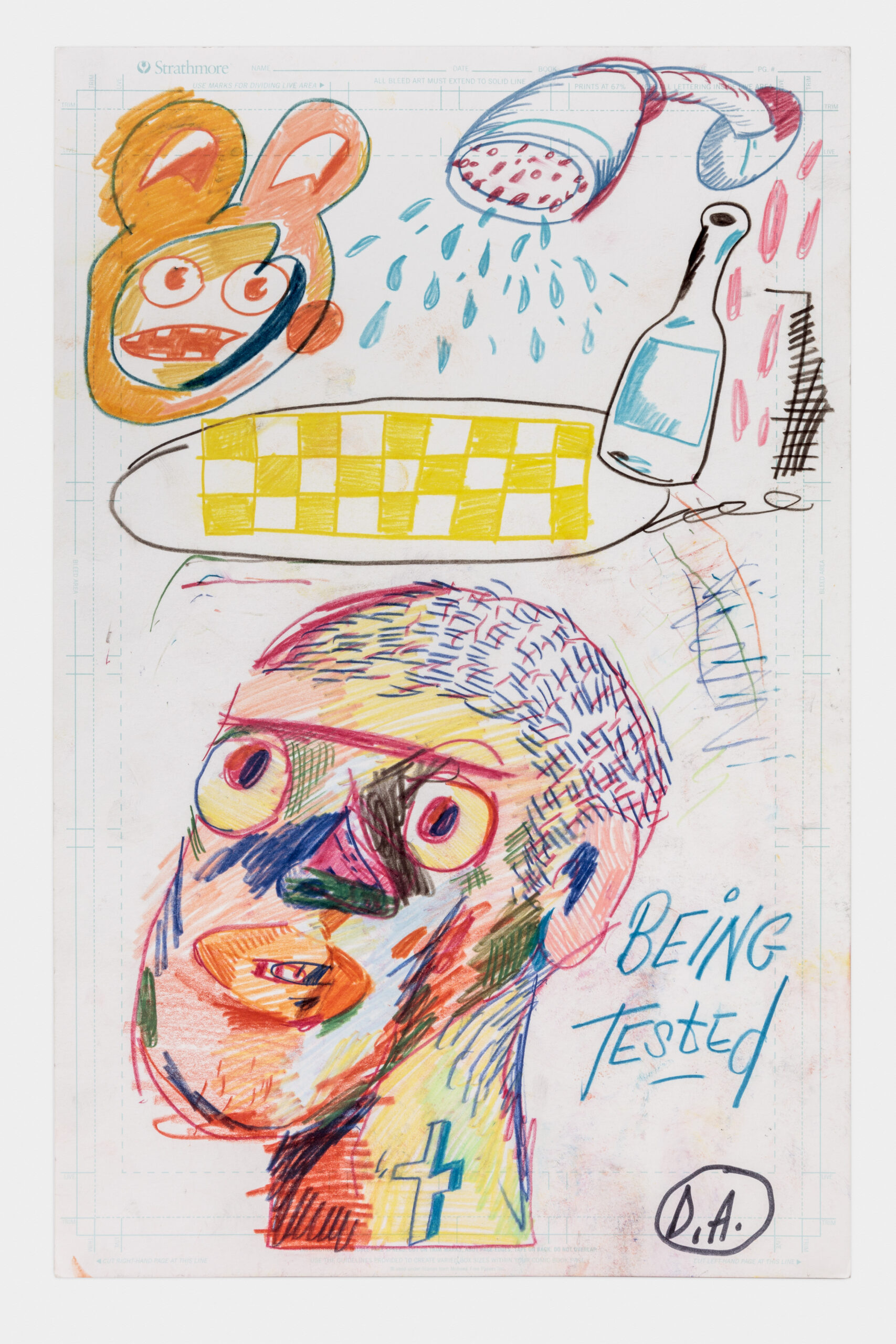 Darius Airo: Casual Banter, an exhibition of drawings on paper curated ...