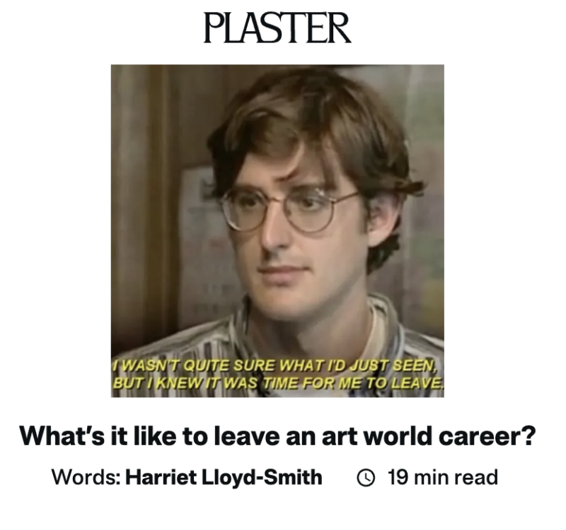 Plaster magazine - FAD Magazine