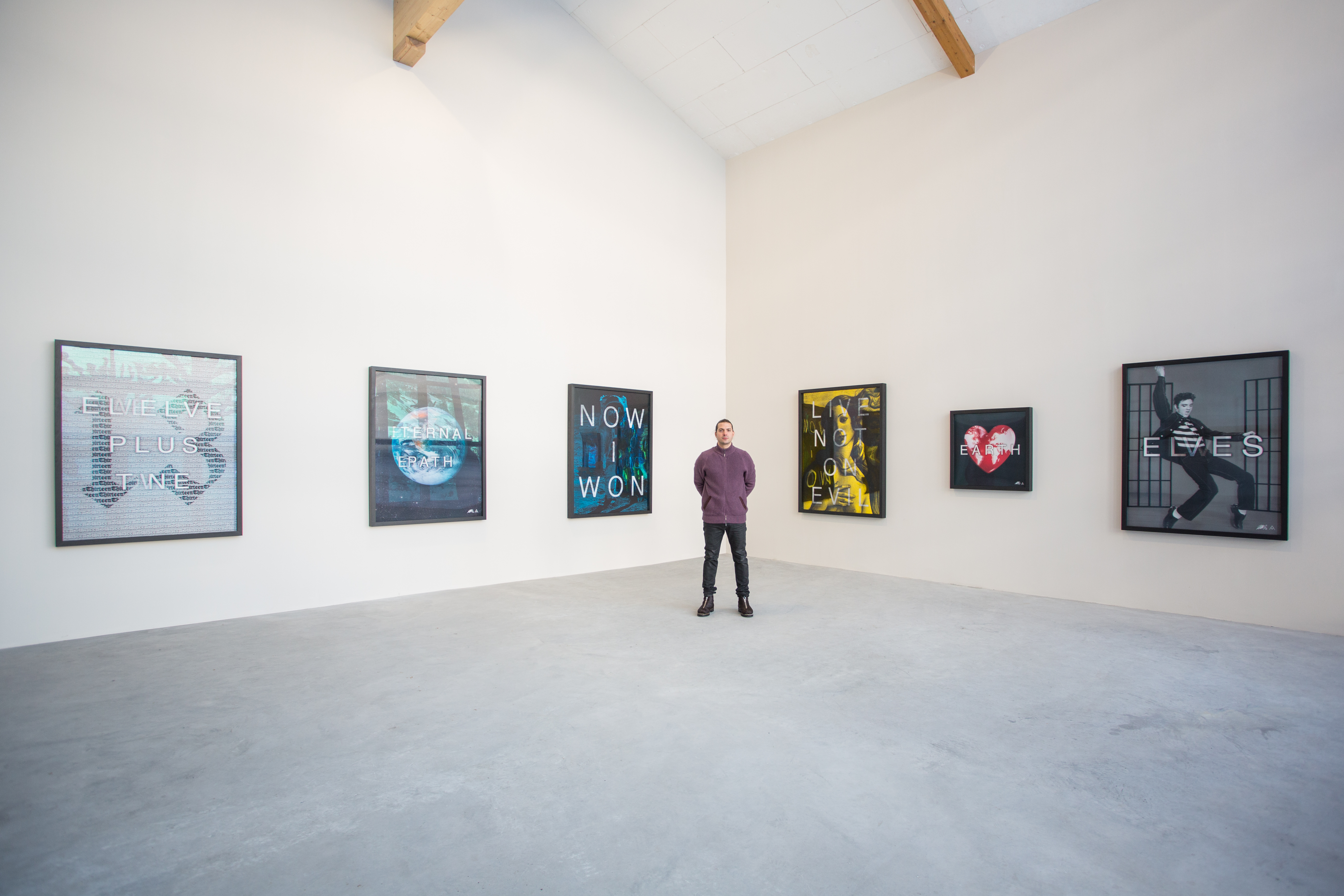 The text artist Massimo Agostinelli - FAD Magazine