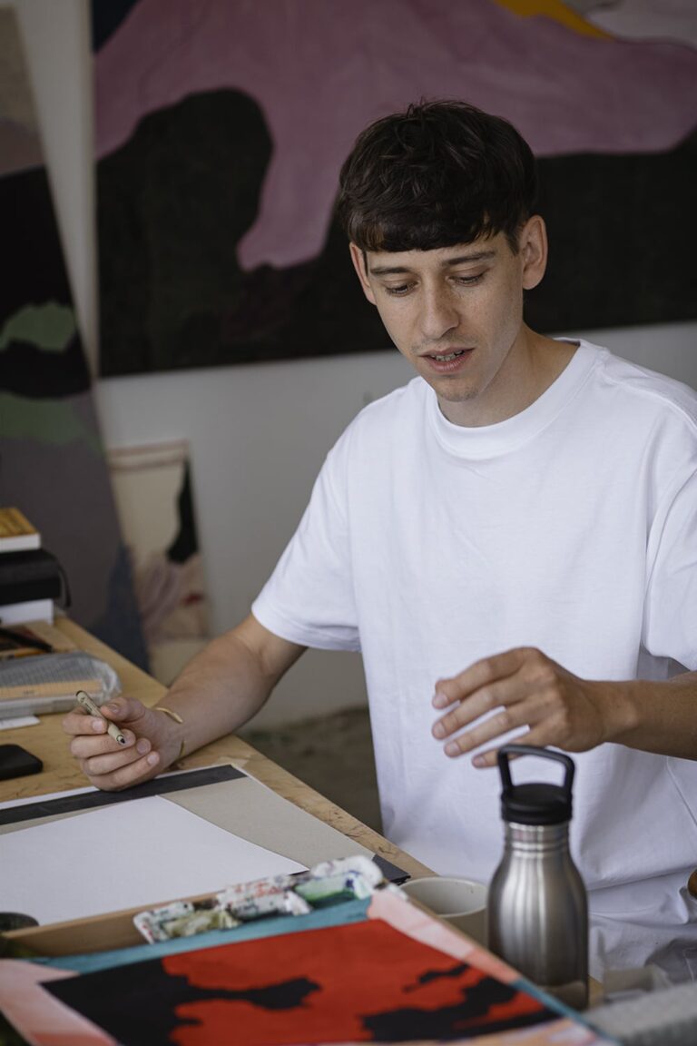 Meet Artist Raffael Bader, fresh off his debut London Solo Exhibition ...