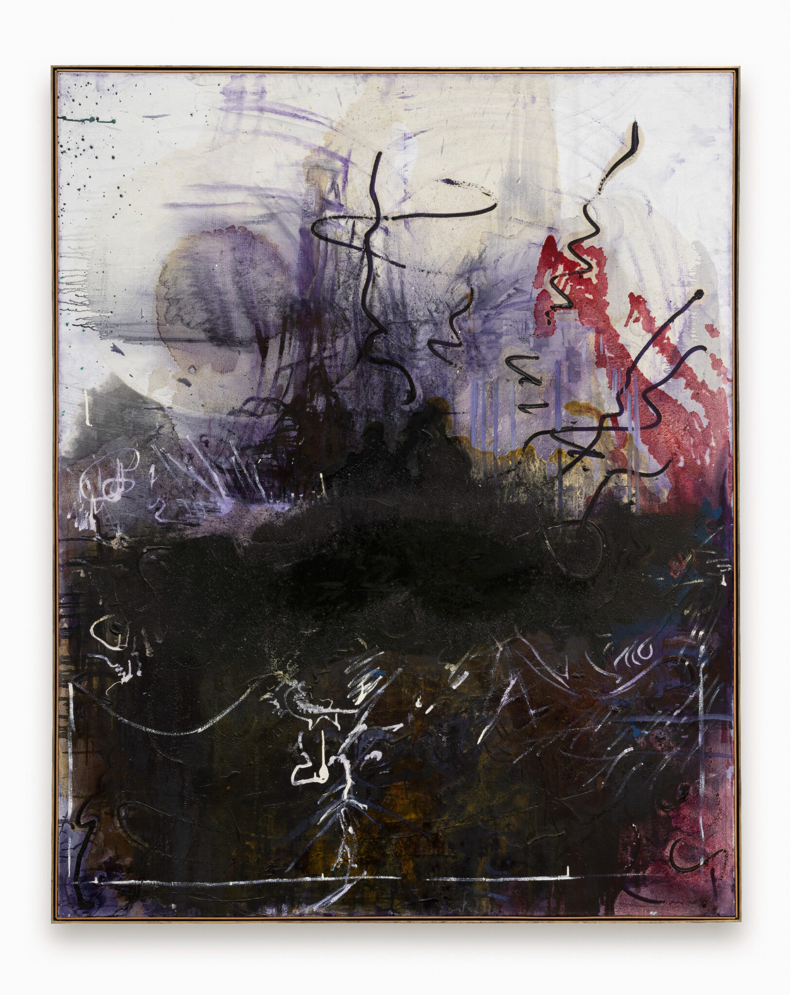 Sigmar Polke Katastrophentheorie IV, 1983 Synthetic and natural resin ...