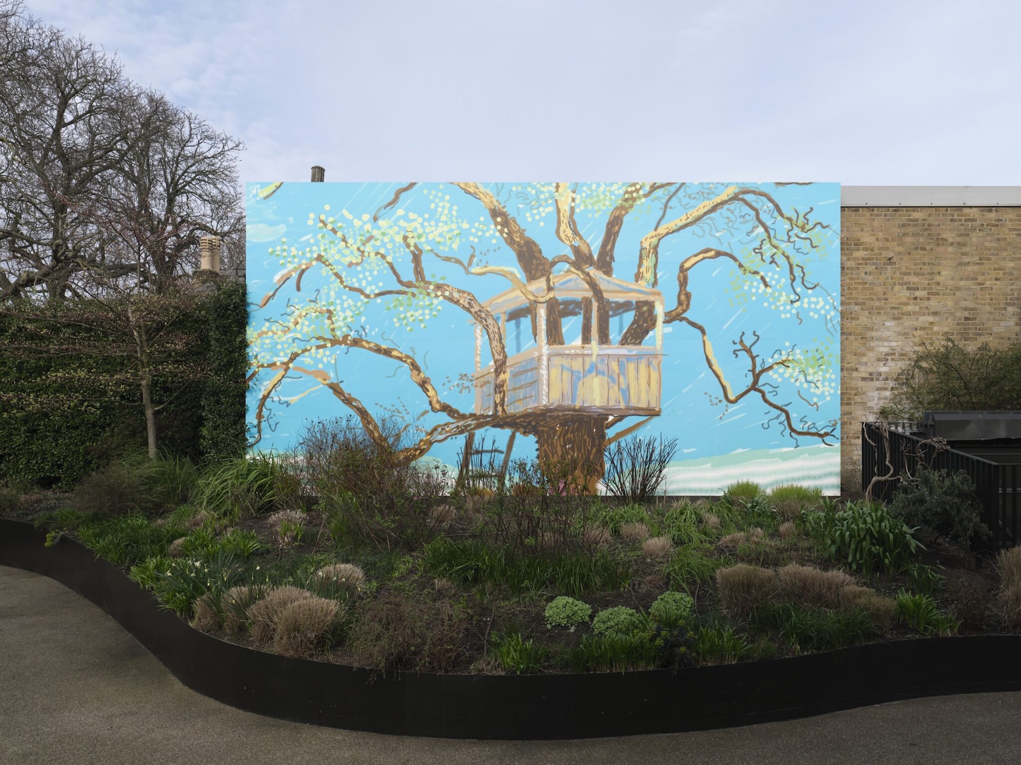 David Hockney Exhibition at Serpentine London Featuring A Year in ...