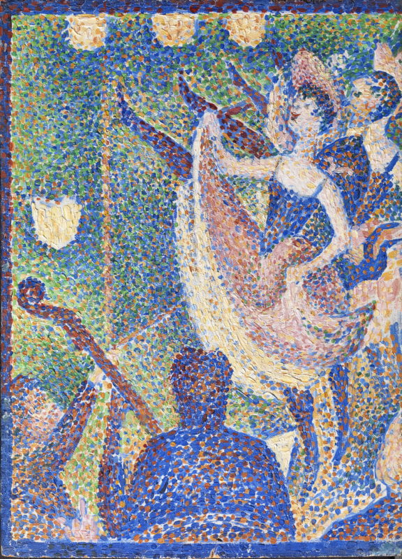 Georges Seurat (1859-1891), Study for‘ Le Chahut’, 1889. Oil on panel ...