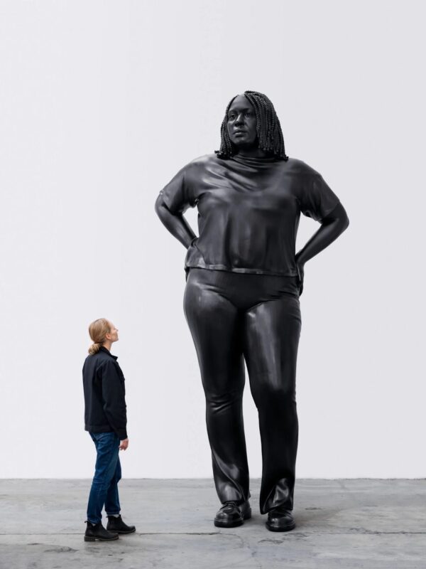 Thomas J Price's monumental bronze sculpture 'Moments Contained ...