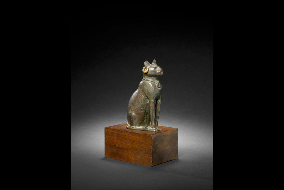 Two Thousand Year Old Cat Still Looks Cool in Gold Earrings - FAD Magazine