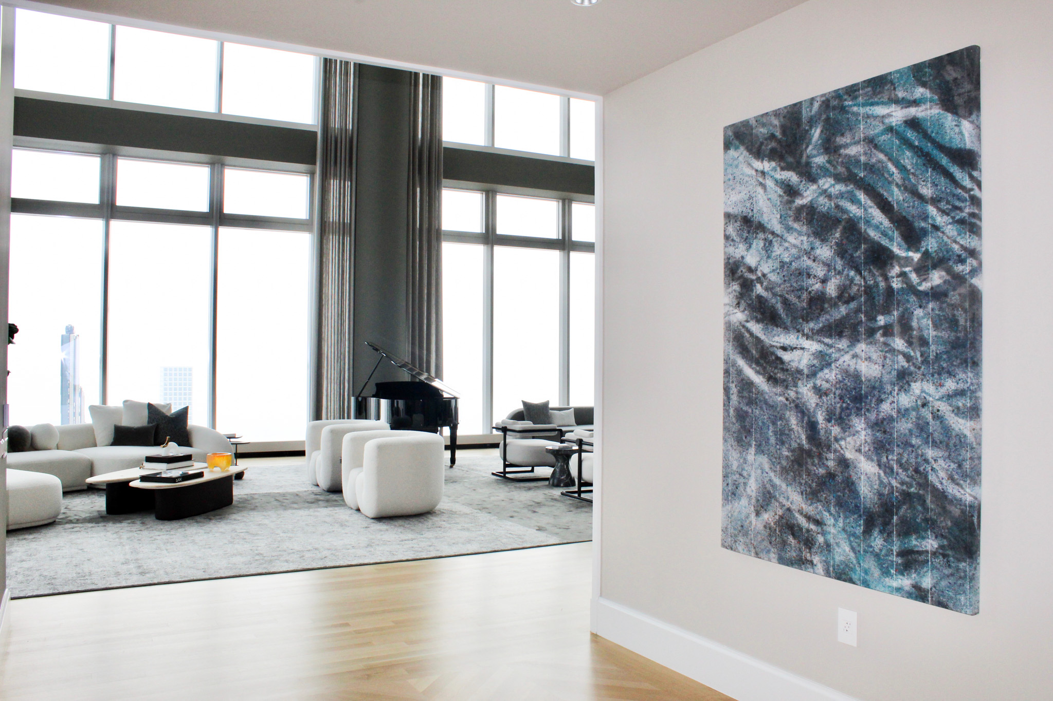 Exhibition opens inside world's highest penthouse on Billionaire's Row, NYC - FAD Magazine