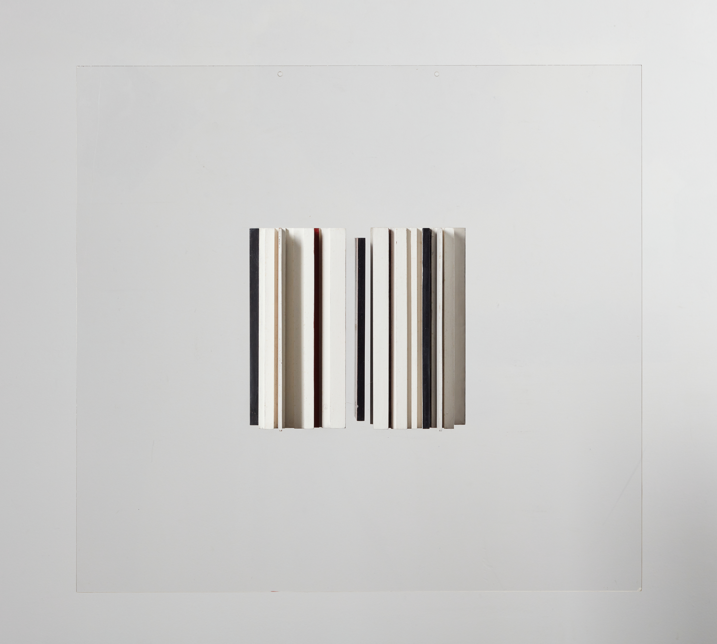 Victor Pasmore, 'Abstract in White, Black and Maroon', 1962-63. © The ...