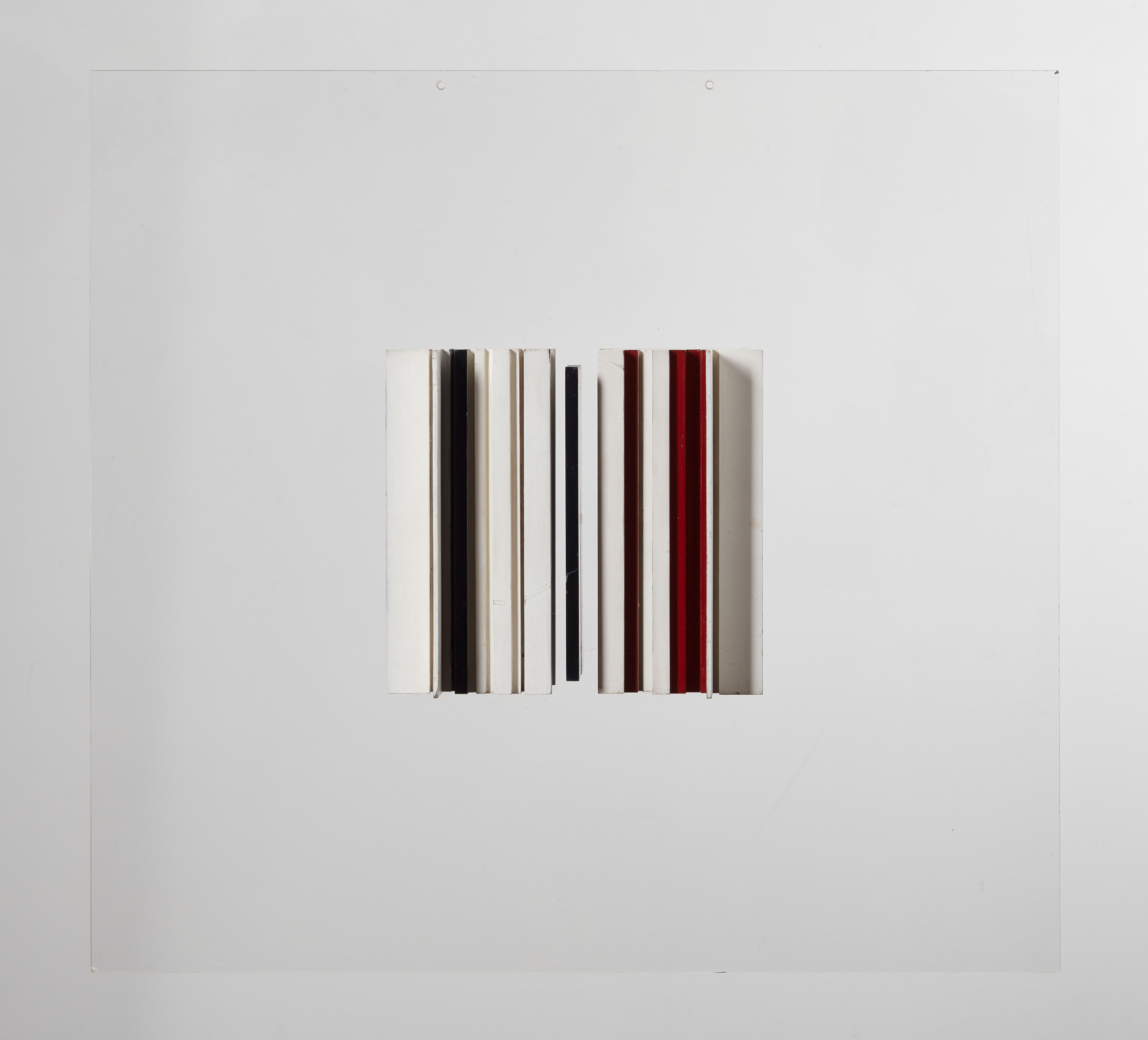Victor Pasmore, 'Abstract in White, Black and Maroon', 1962-63. © The ...
