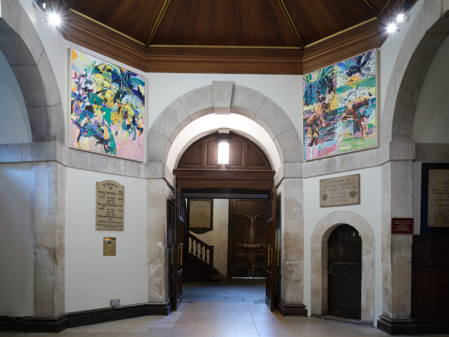 Vision-of-the-Birds-and-The-River-by-Che-Lovelace-installed-in-St ...