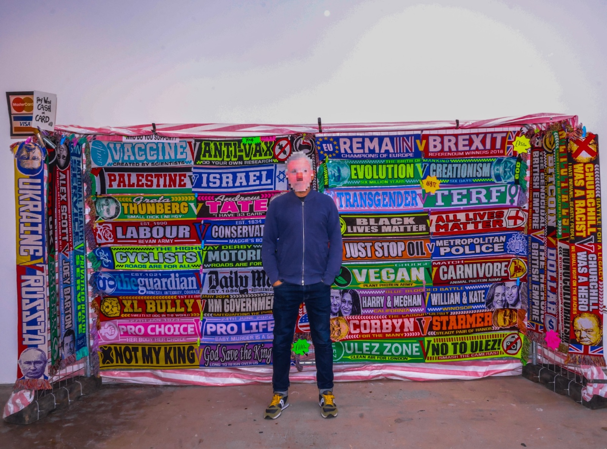 Artist WOTW (W**kers of the World) awarded £10,000 Cass Art Prize 2025 ...