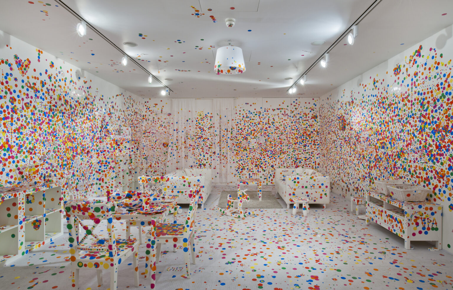 Yayoi Kusama’s The obliteration room coming to Tate Modern for the ...