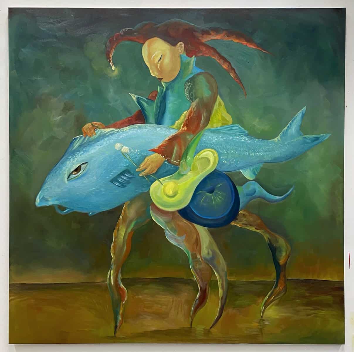 Get to know Yuma Radné, the artist behind 'To come up with a long song ...