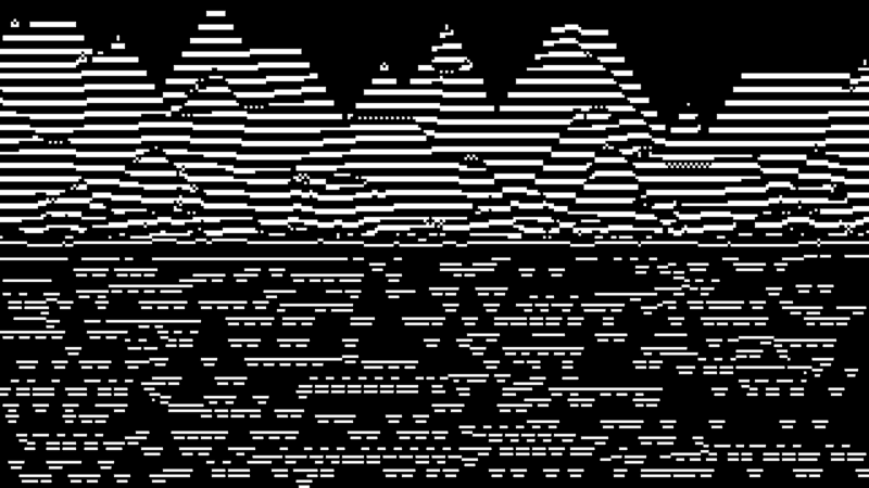 Kim Asendorf’s COLORS OF NOISE, an algorithm generating intricate ...