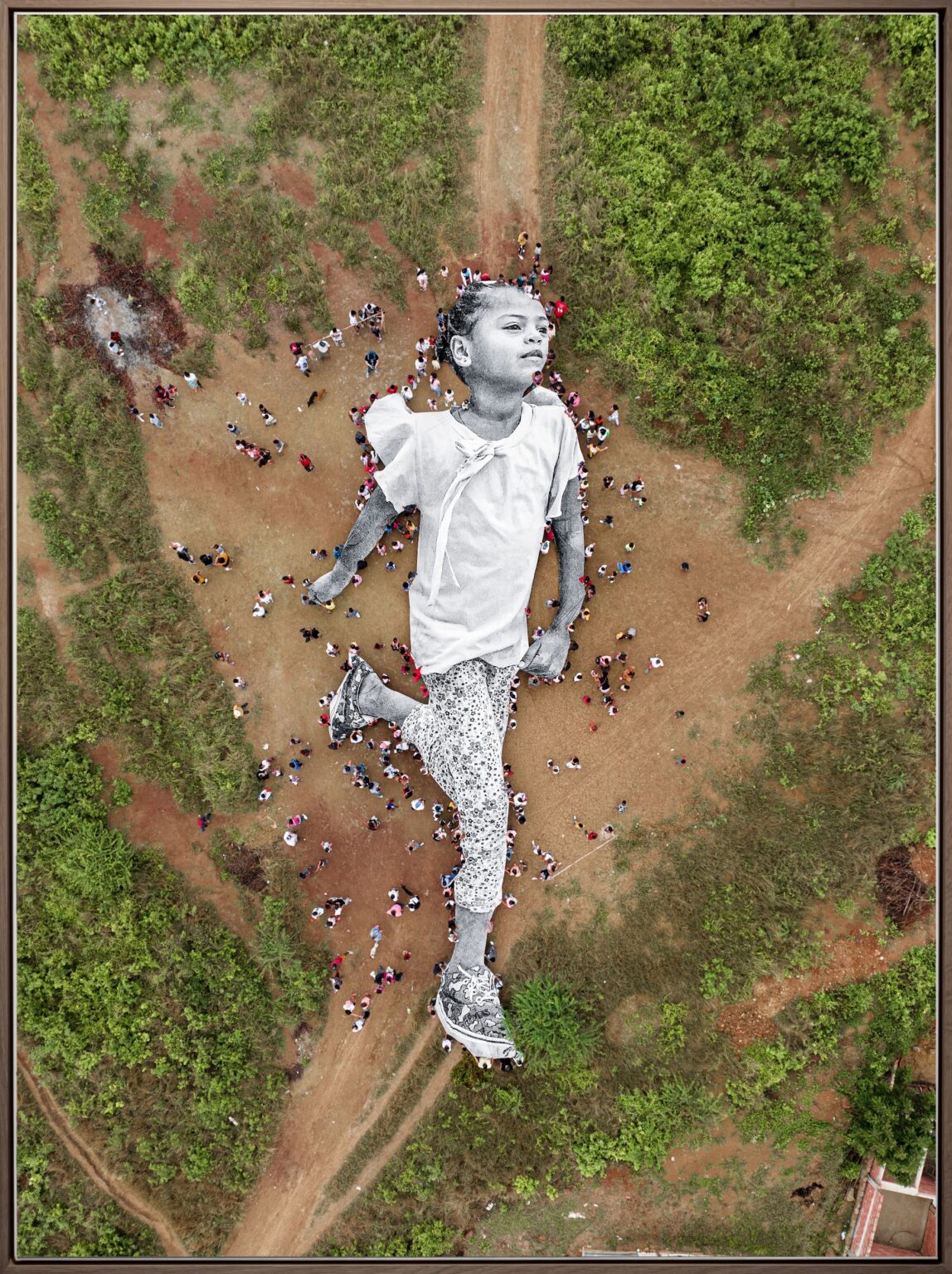 Artist JR unveils 22ft installation in Mayfair, London. - FAD Magazine