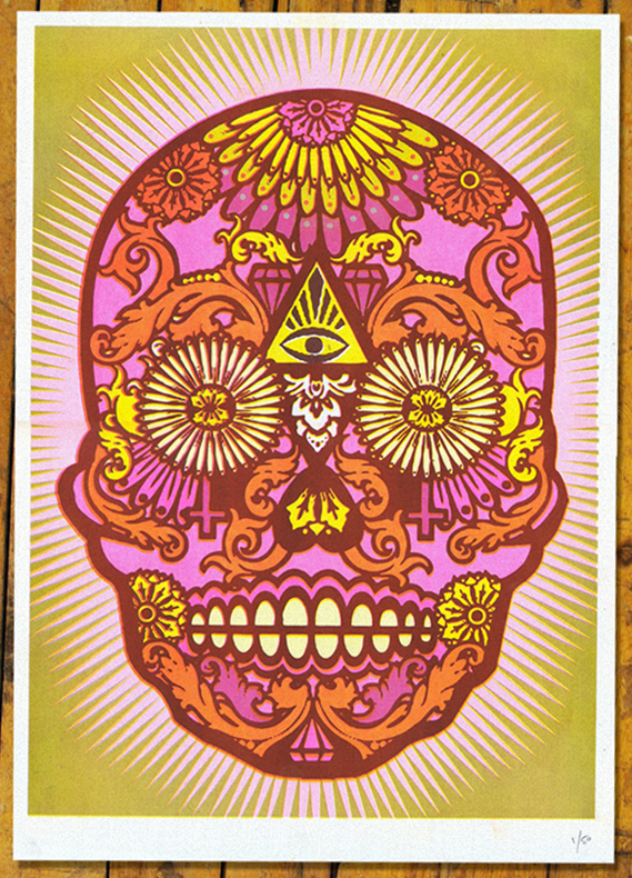 Calavera prints by Telegramme - FAD Magazine