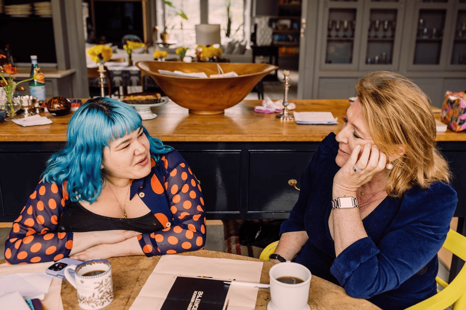 Lindsey Mendick and Nicky Wilson at Jupiter Artland, Image Ross Fraser ...