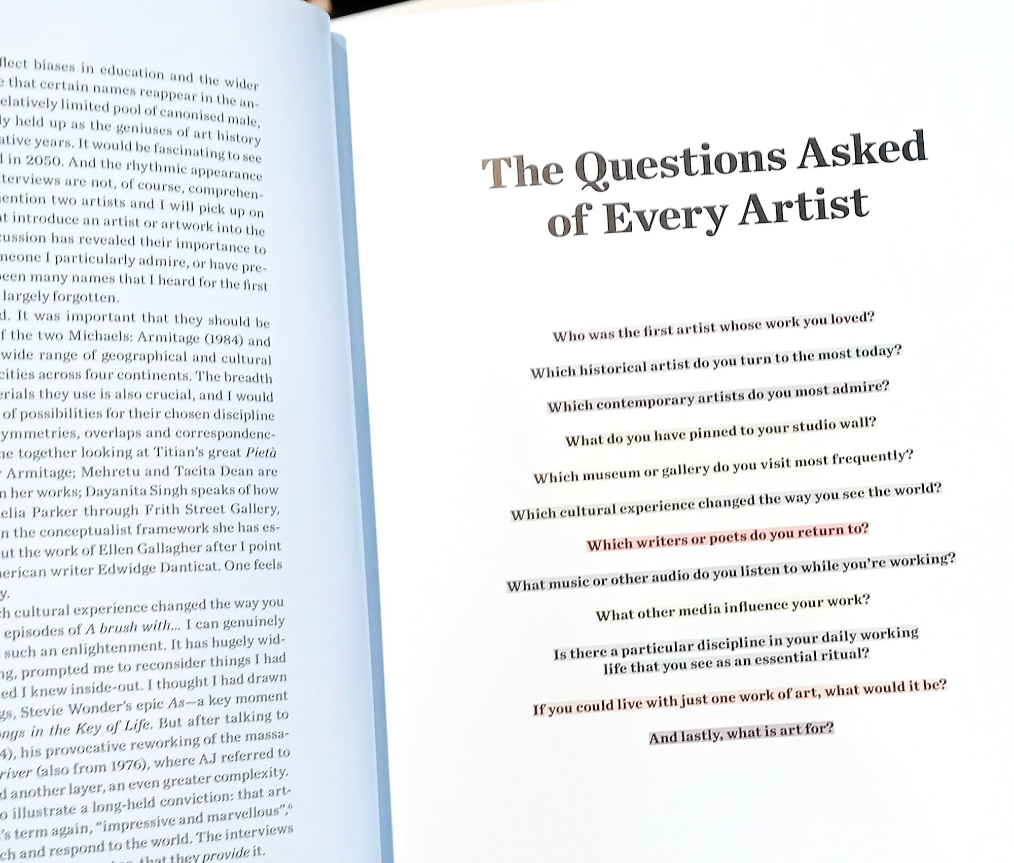 Ben Luke’s ‘What is art for? Contemporary artists on their influences ...