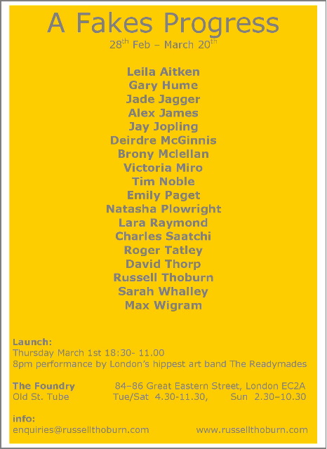 A Fakes Progress PV This Thrsday - FAD Magazine