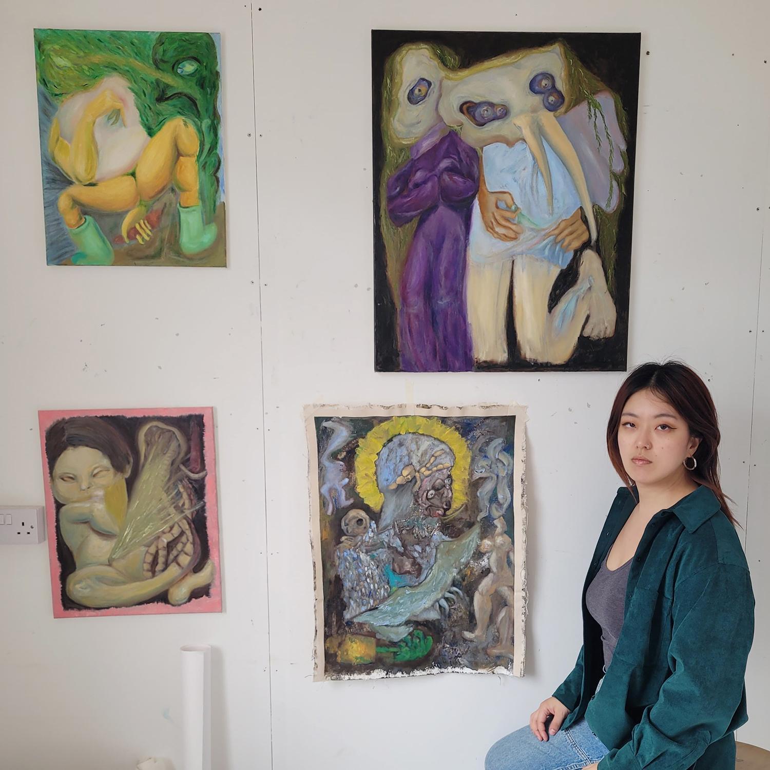 Lines in the Dark: The Art of Trisha Kim - FAD Magazine