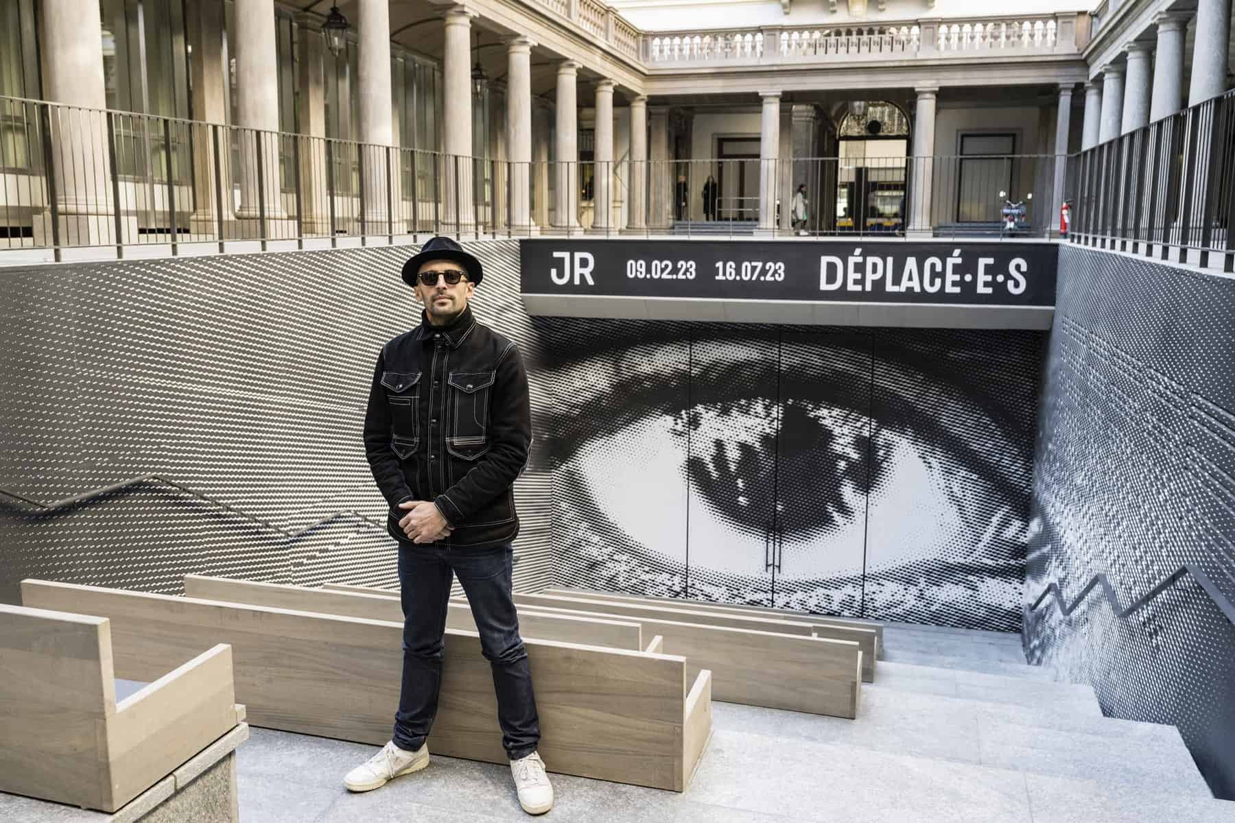 Artist JR unveils 22ft installation in Mayfair, London. - FAD Magazine